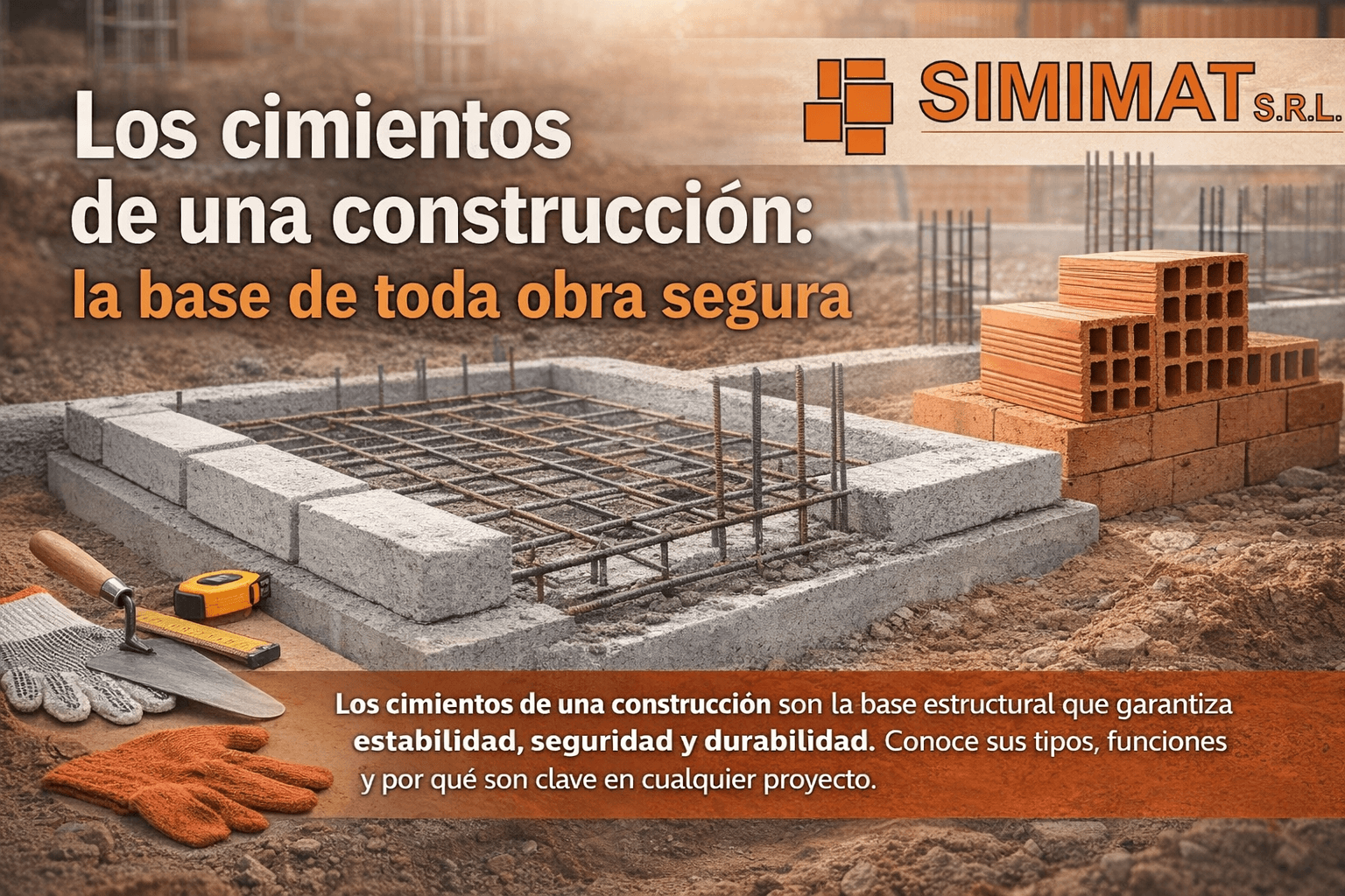 Los cimientos de una construcción: la base de toda obra segura | Blog ...